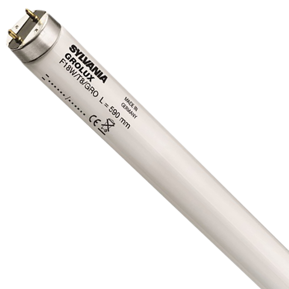Sylvania Grolux T8 18W Fluoro | Balanced Spectrum for Plant Growth